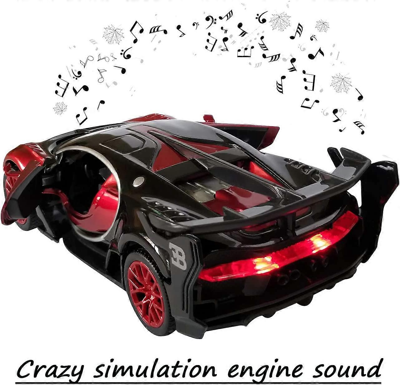 1:32 Scale Bugatti Chiron Vision Grand Turismo (GT) Zinc Alloy Pull ...