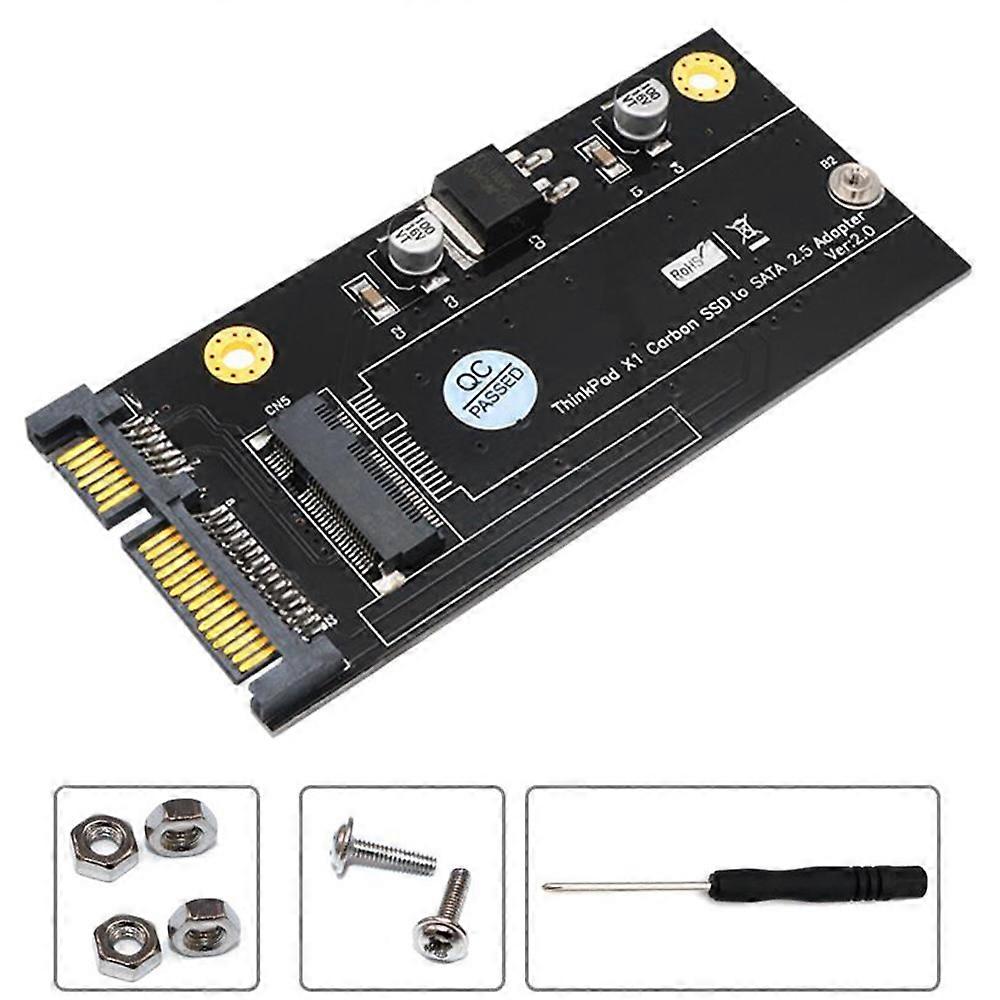 20+6 Pin SSD to SATA 2.5 inch Adapter Card Converter for X1 Carbon ...