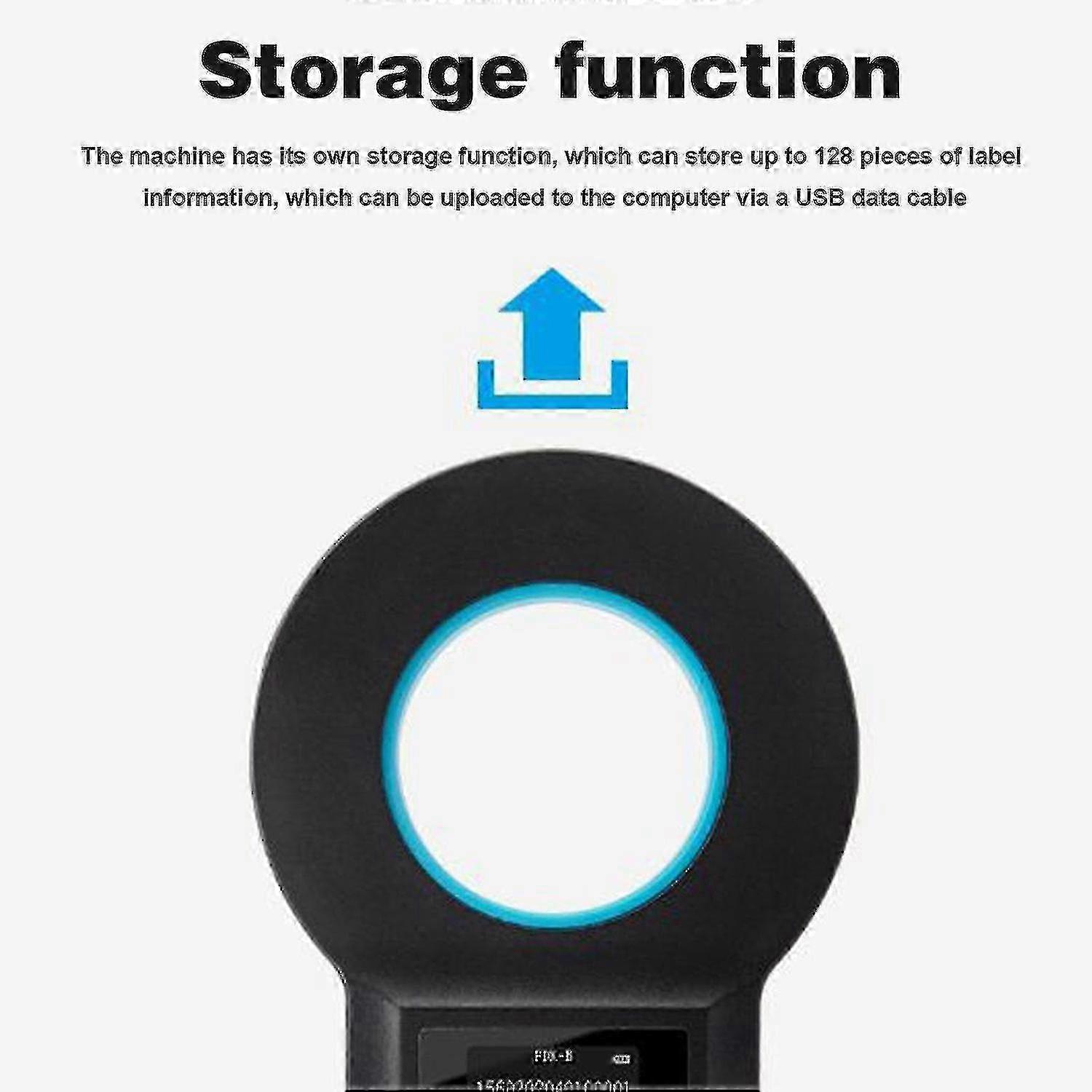 Emid Iso Chip Animal Tag Microchip Reader Portable Oled Pet Dog Cat ...