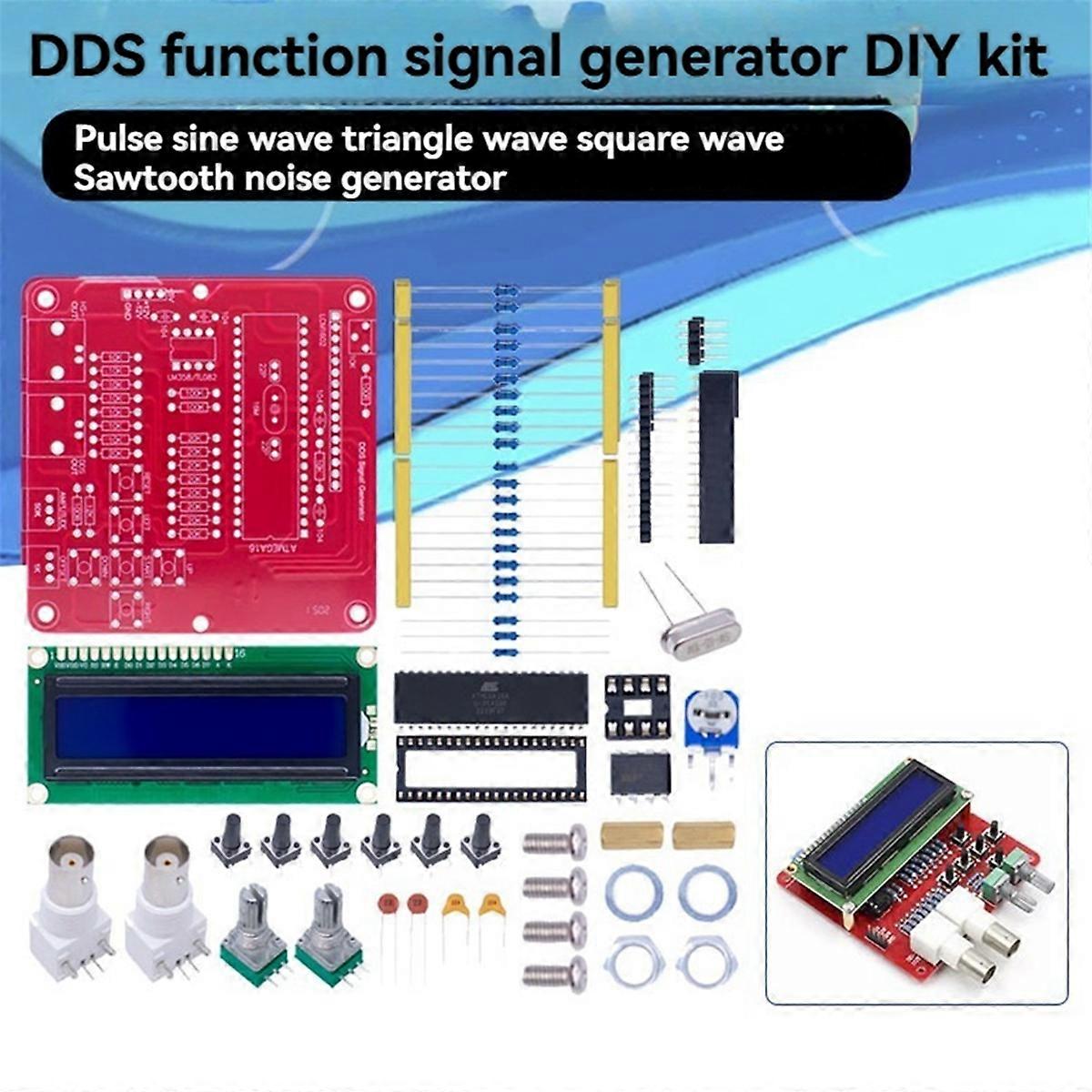 DDS Signal Generator Kit DIY 1-65535HZ Digital Function Generator with ...