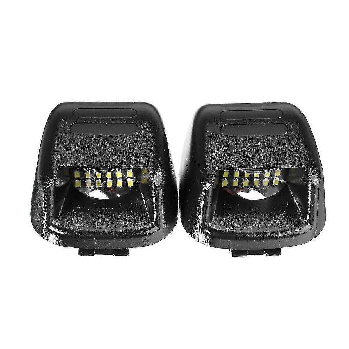2x LED license plate lighting lights for Nissan Navara D40 2004-2018 ...