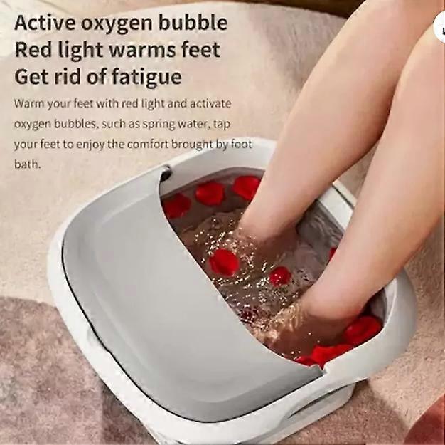 Electric Infrared Vibrating Wet Bath Foot Spa Relax Pedicure Soothing ...