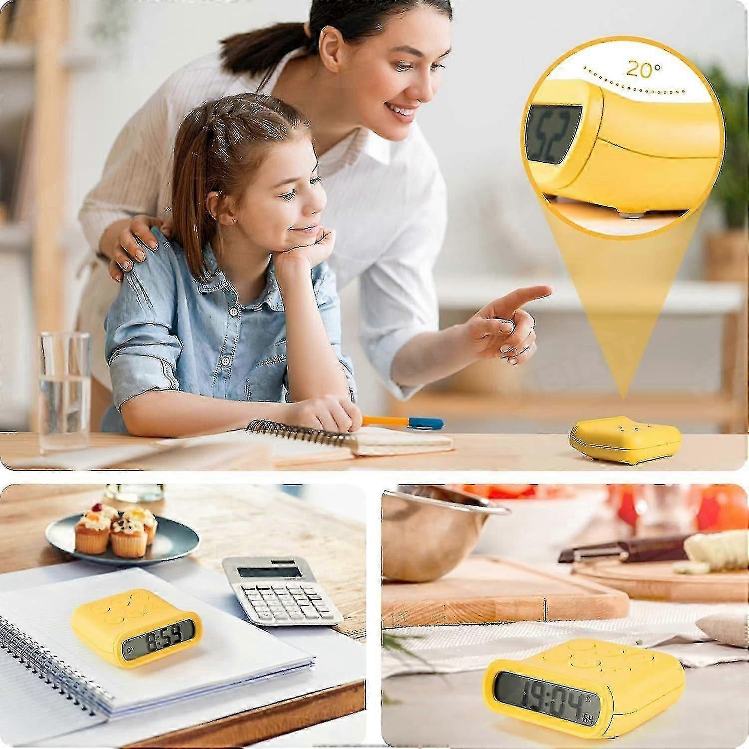 Digital Alarm Clock With Snooze,led Clock With Countdown Function ...