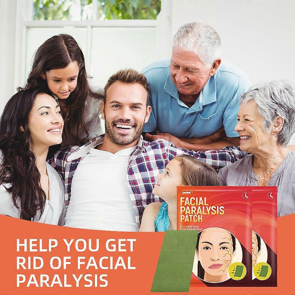 Facial paralysis stickers, crooked mouth, crooked eyes, nerves, facial ...
