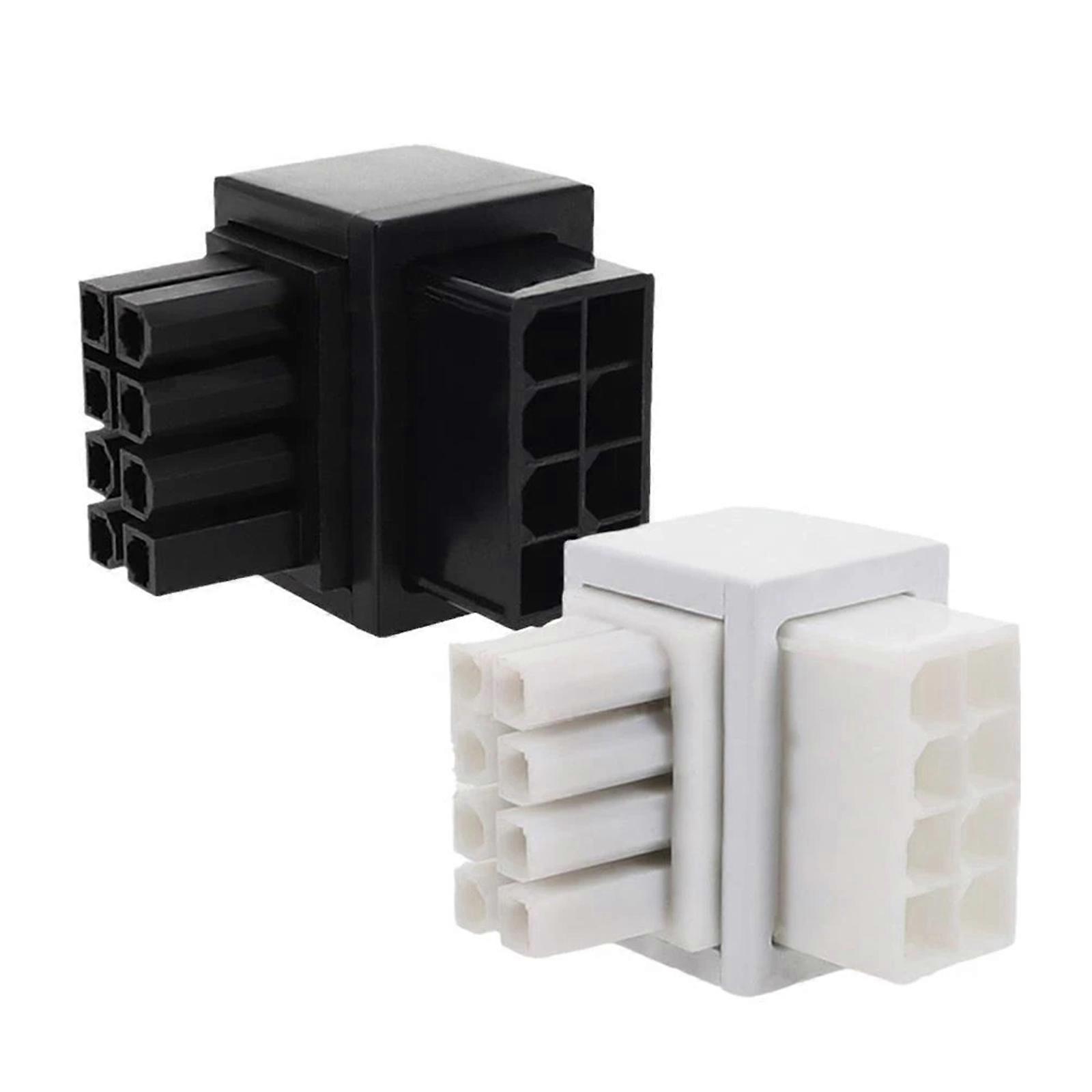 90 Degree Angle 8Pin GPU Power Female to Male Adapter for 8pin Port ...