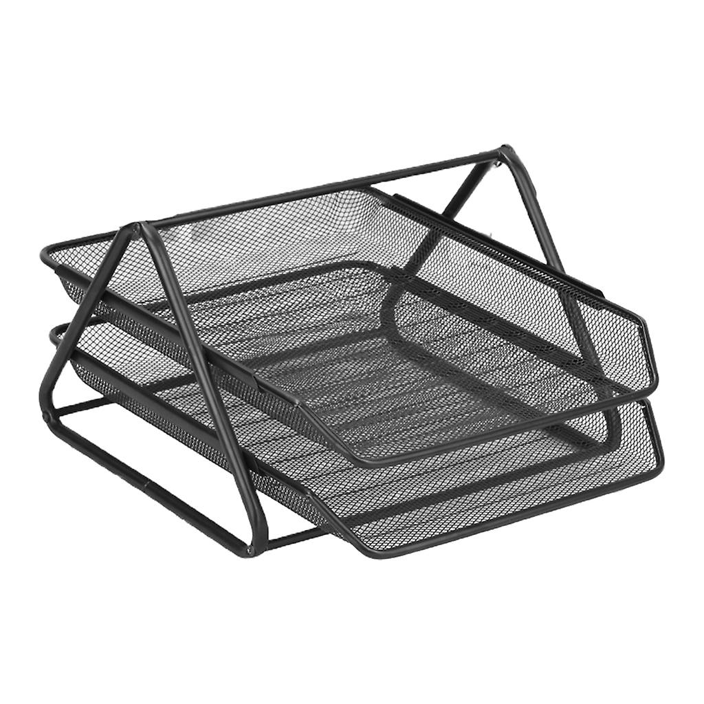 Metal Mesh Document Rack File Letter Book Tray Shelf for Carrier ...