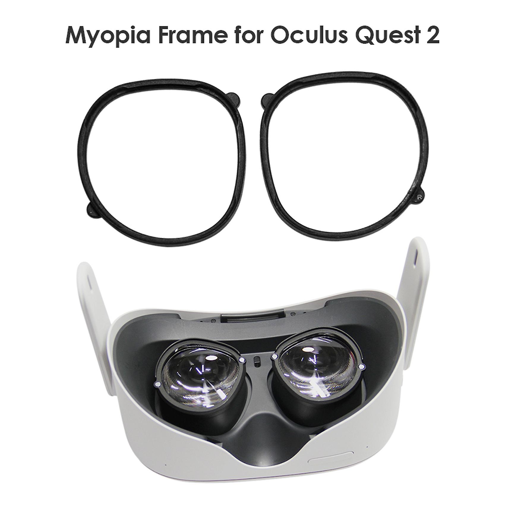 For Oculus Quest 2 Vr Magnetic Eyeglass Lens Frame Quick Disassemble ...