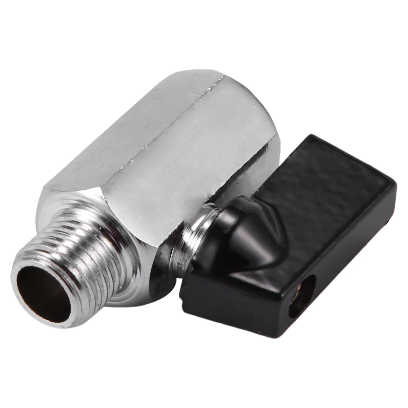 Chrome Brass 1/4inch Bsp Ball Valve Threads Tap Male To Female Air ...