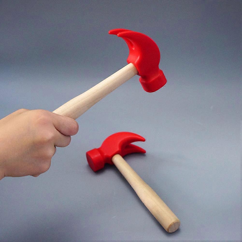 Wooden Hammer Toys for Kids Simulation Hammers Maintenance Tools ...