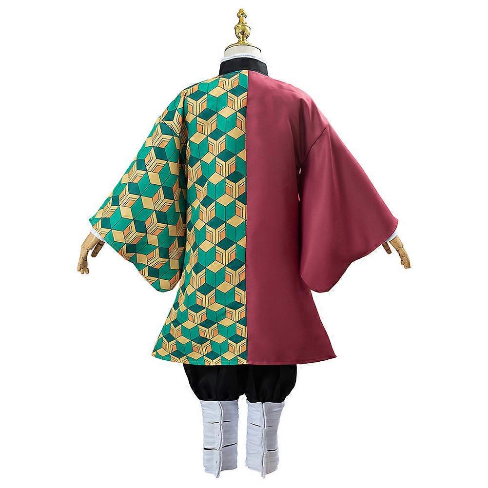 Kids Anime Demon Slayer Kimetsu no Yaiba Tomioka Giyuu Cosplay Costume ...