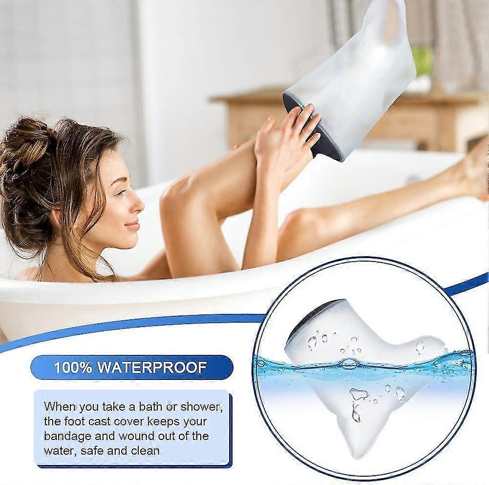 Waterproof Cast and Bandage Protector, for Shower Bath, Watertight ...
