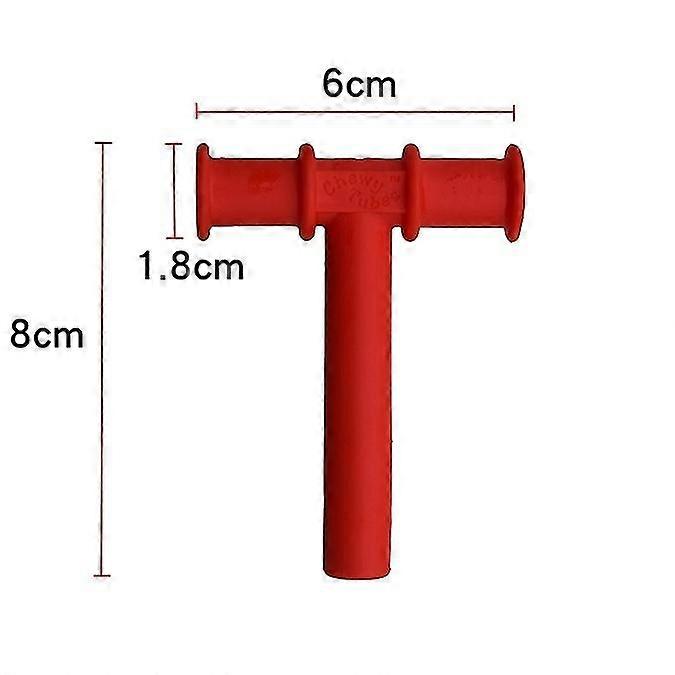 Teether Bite Stick Chewing Tube Sensory Chew Biting Aid Oral Muscle ...