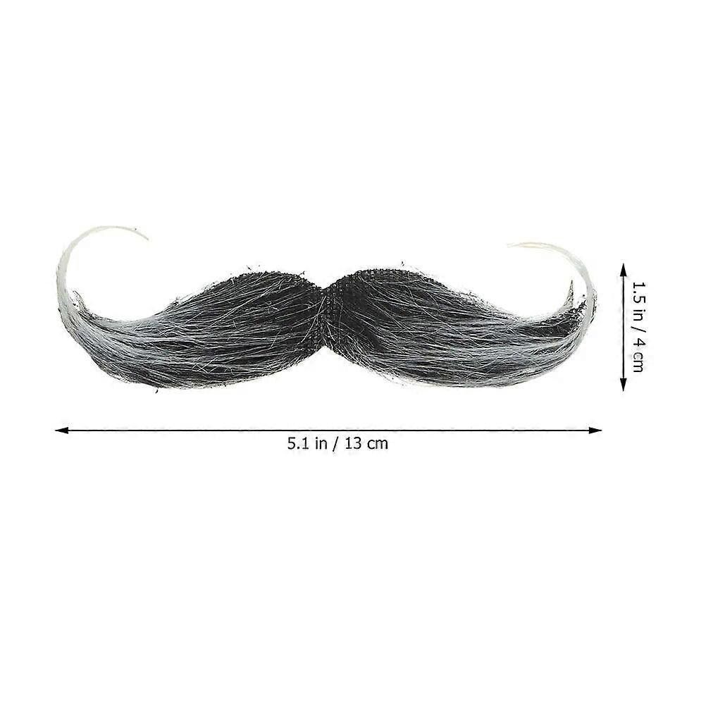 Simulated Mustache Realistic For Cosplay Artificial Beard Fake ...