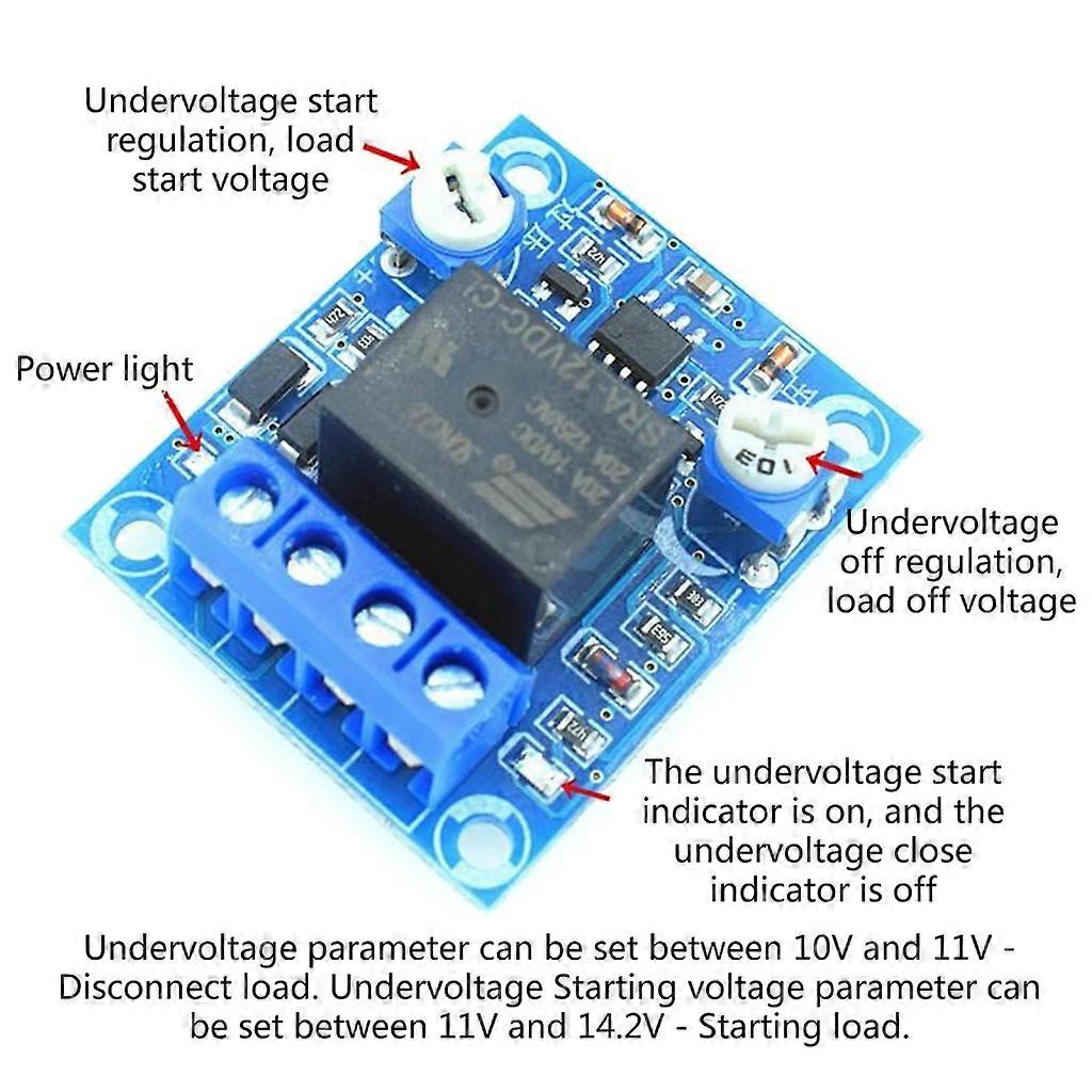 Battery Charging Control Module Full Power-off Voltage Protection ...