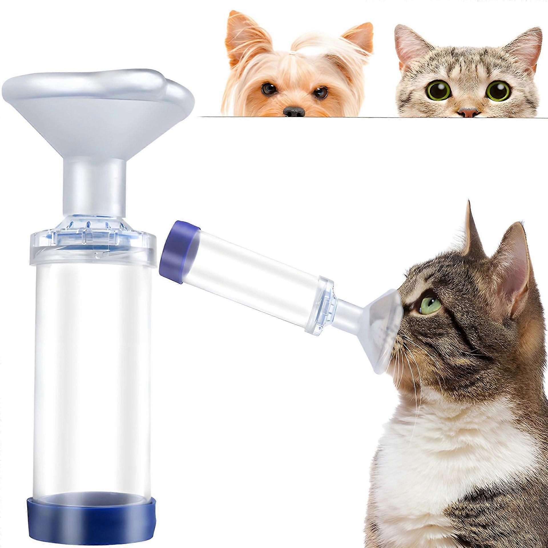 Veterinary Animals Aerosol Chamber Pet Asthma Inhaler Spacer Devices ...