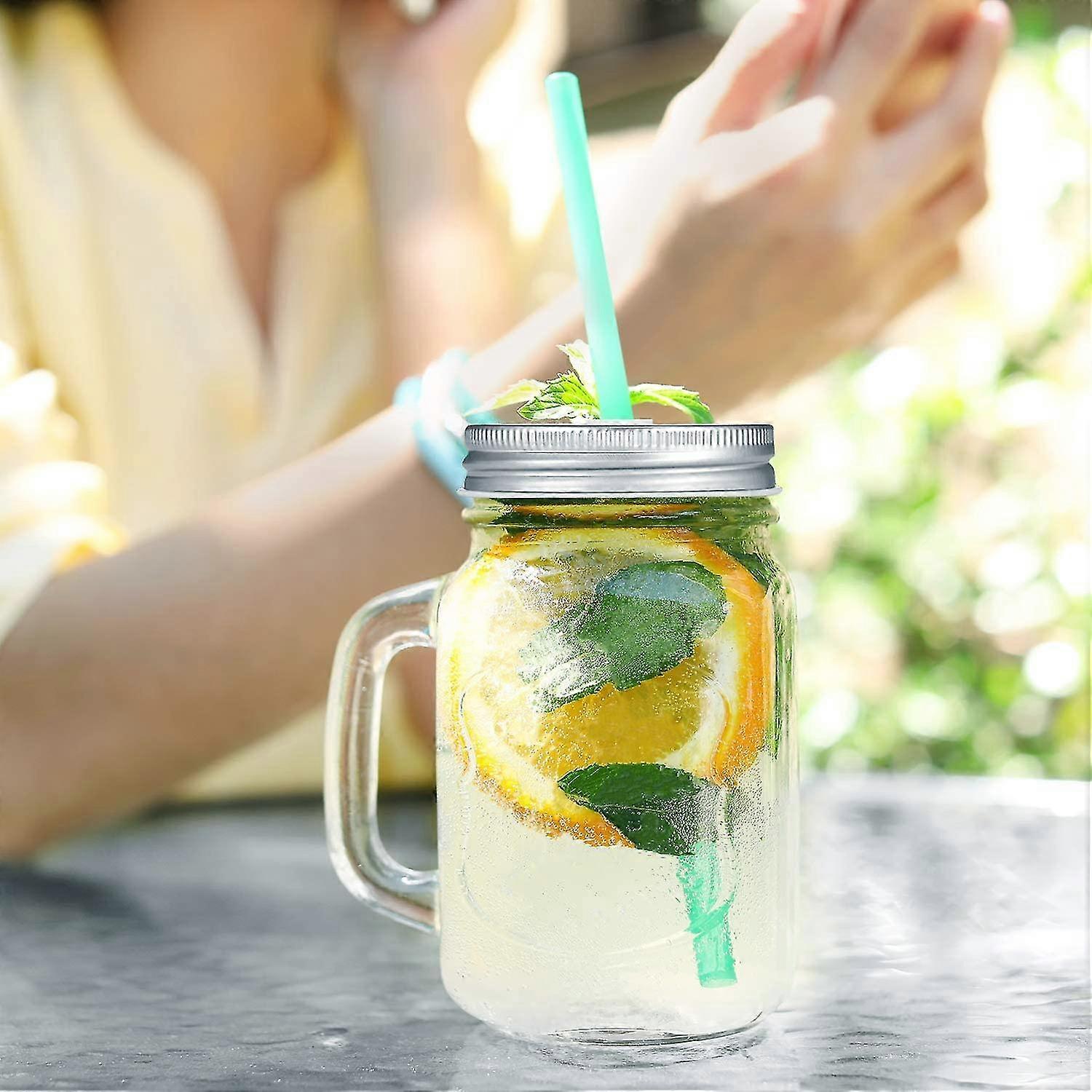 20 Piece Stainless Steel Plain Mouth Mason Jar Lid With Grass Holes ...