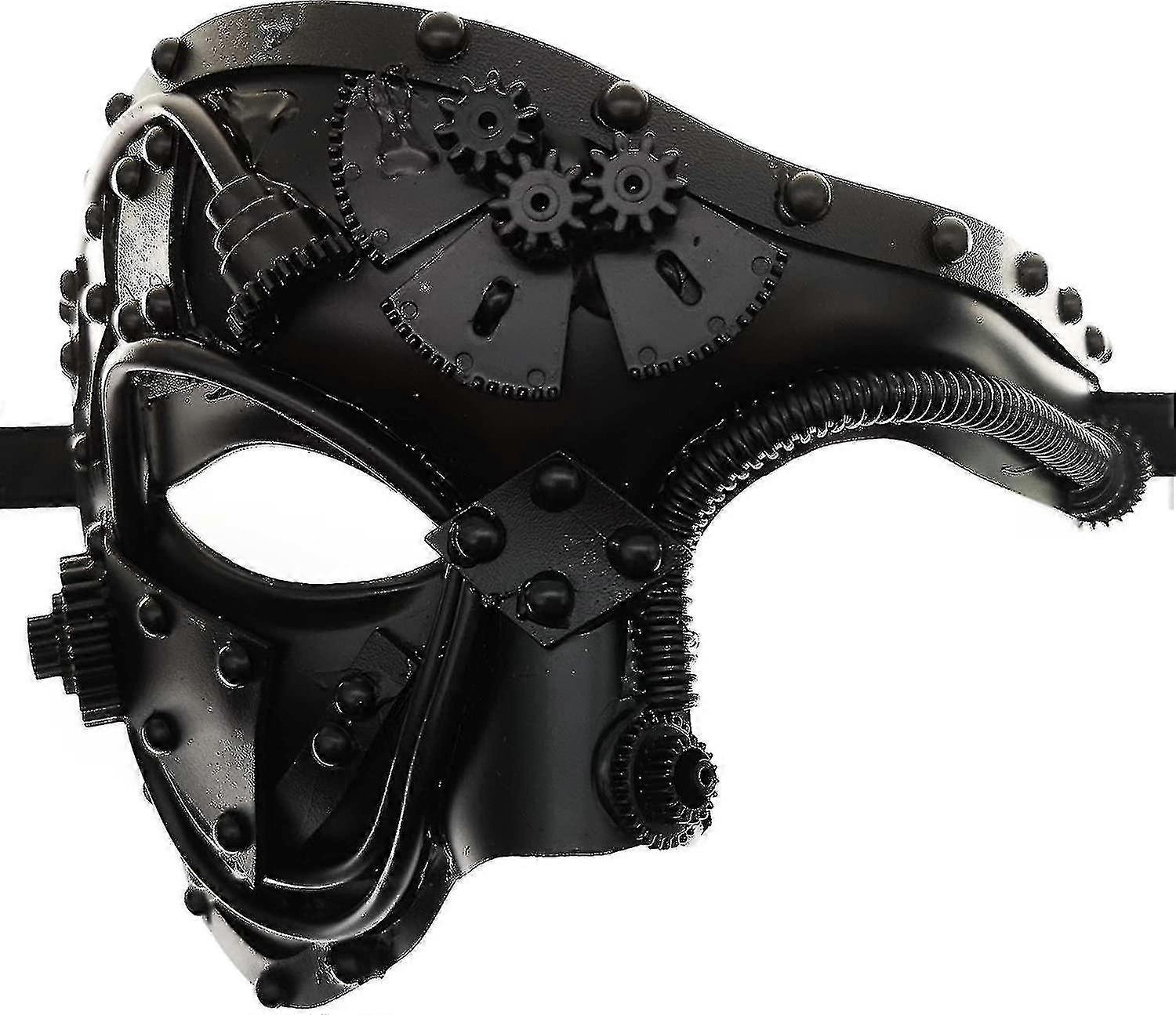 Metal Cyborg Mask, Masquerade Mask For Halloween Costume Party/phantom ...