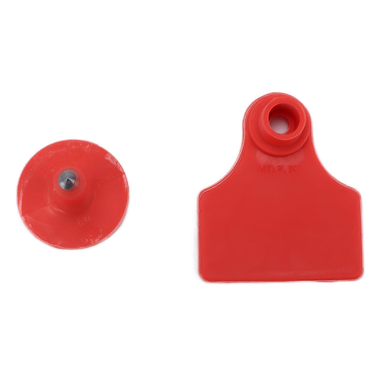 Plastic Livestock Identification Ear Tag Set - 100 Count for Sheep ...