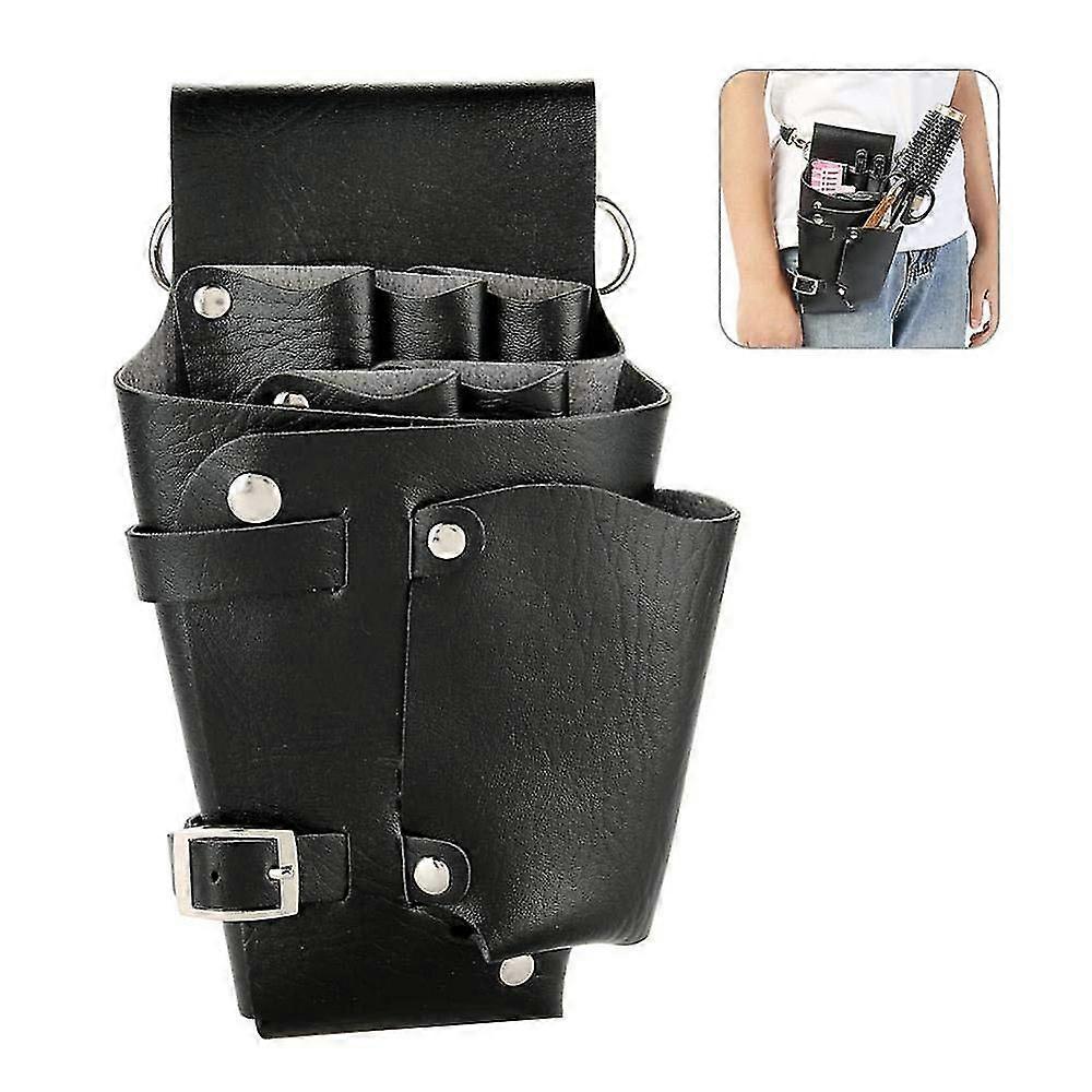 Barber Tool Bag Hairdresser Scissor Bag Salon Hairdresser Tool Bag Shear Bag Belt Bag Pu Leather ...