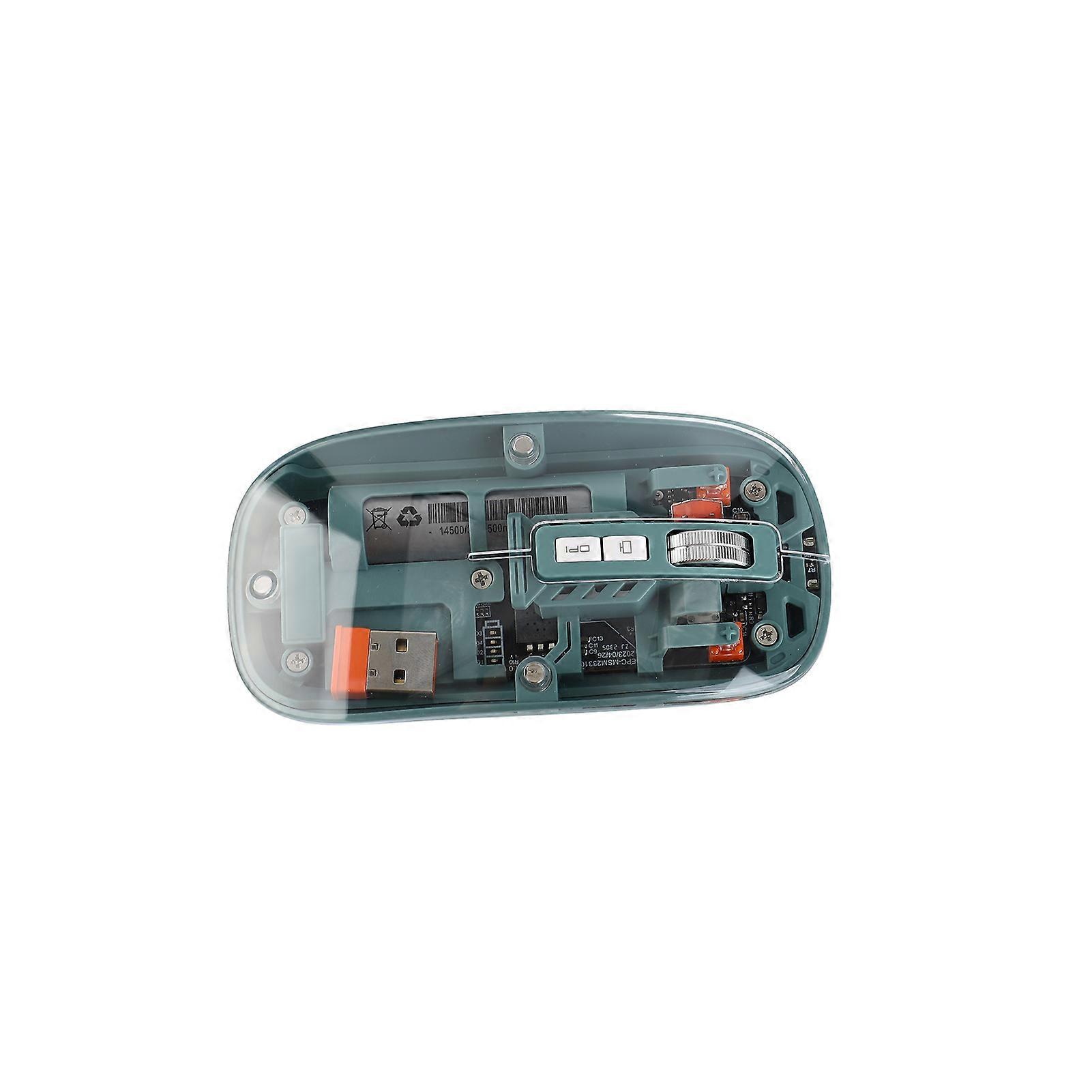 Transparent Mouse Rechargeable Wireless Mouse High-end PixArt 3065 IC ...