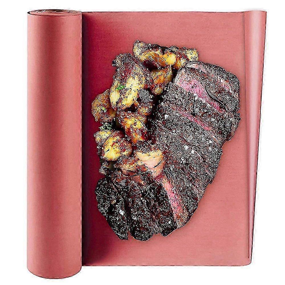 Pink Butcher Paper Roll, Smoking Meat Wrapper, Food Grade, Uncoated ...