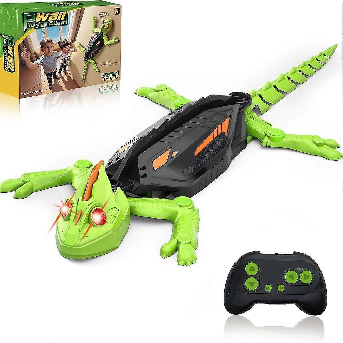 Wall Climbing Remote Control Chameleon, Rechargeable Remote Control ...