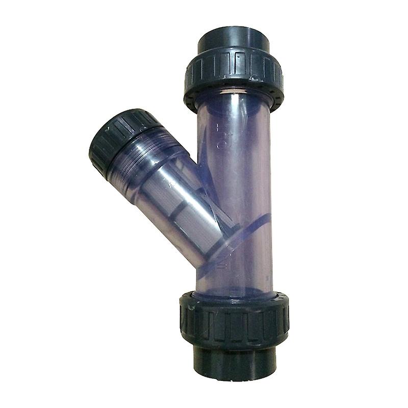 Pvc Hose Filter Y Type 20mm 40mm Mesh Filter Aquarium Irrigation Pvc ...