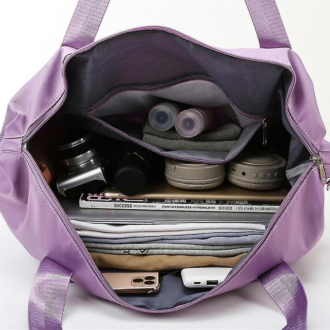 Foldable Travel Bag For Sports Yoga Waterproof Expandable Handbag With ...