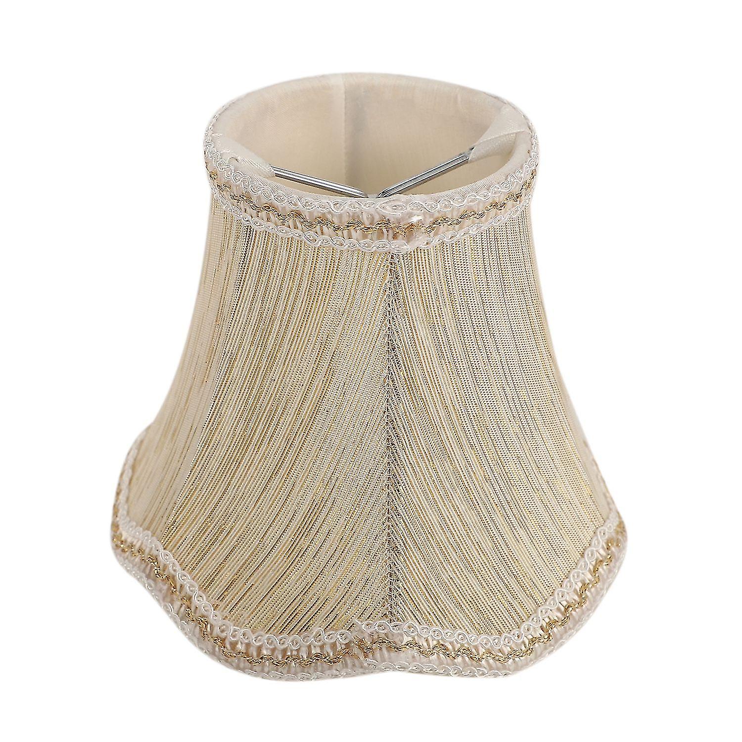 Set Of 6 Chandelier Shades,only For Candle Bulbs,clip-on Fitter Lamp ...