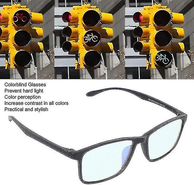 Color Blind Glasses, Fashionable Red-green Color Blind Glasses Color ...