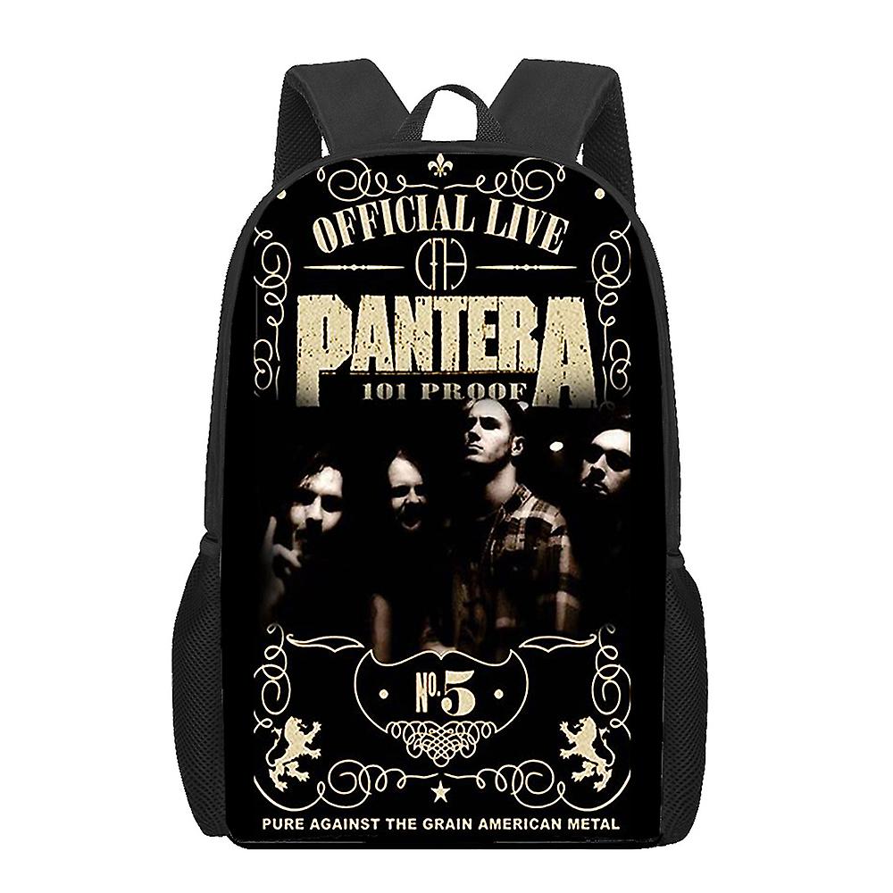 Pantera Ritual Metal Band 3d Printing Children School Bags Kids ...