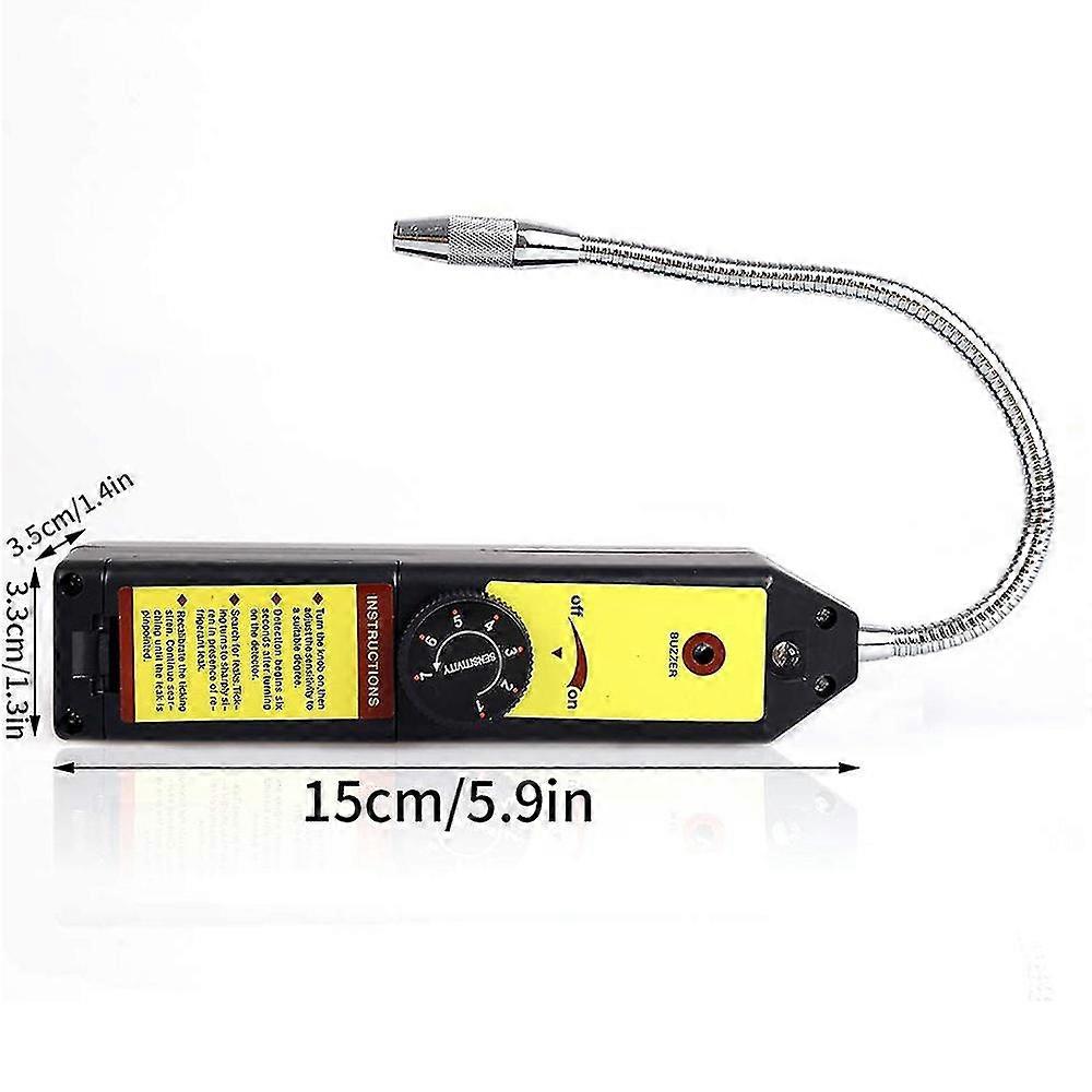 -6000 Freon Leak Detector Halogen Leak Detector Refrigerant Gas Hvac ...