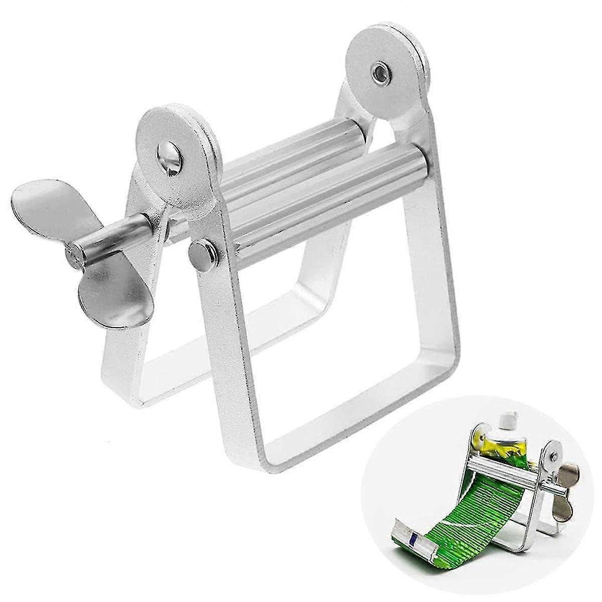 Toothpaste Squeezer, Metal Tube Roller, Rotating Toothpaste Dispenser ...