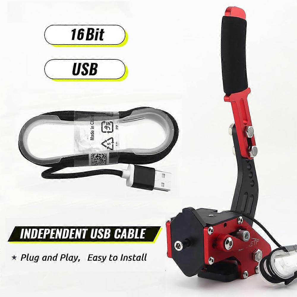 64-bit USB Handbrake, ONE Progressive Sim Racing Game Handbrake for S X ...