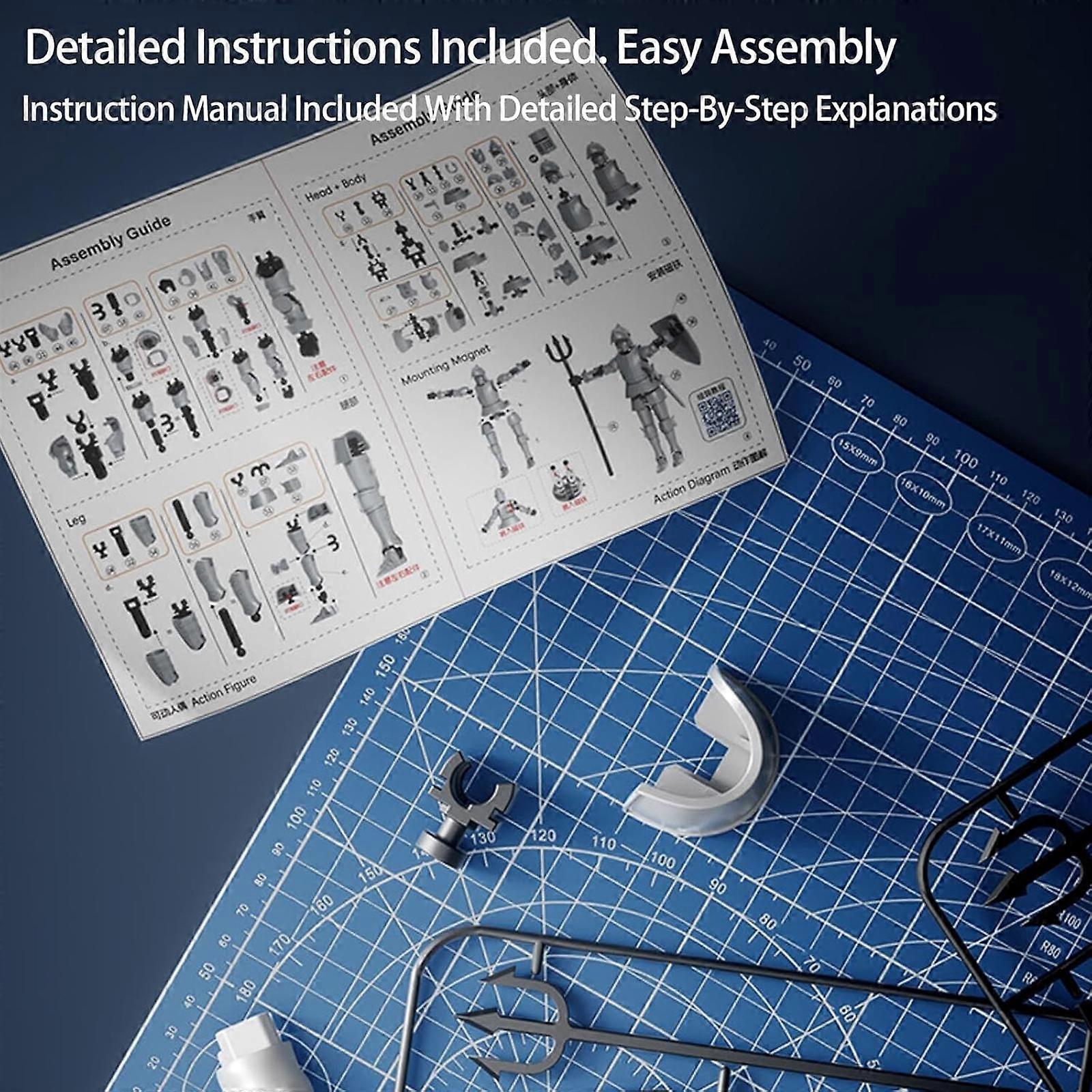 Dummy 13 Robot Action Figure in Armor, T13 Fifth Generation Medieval ...