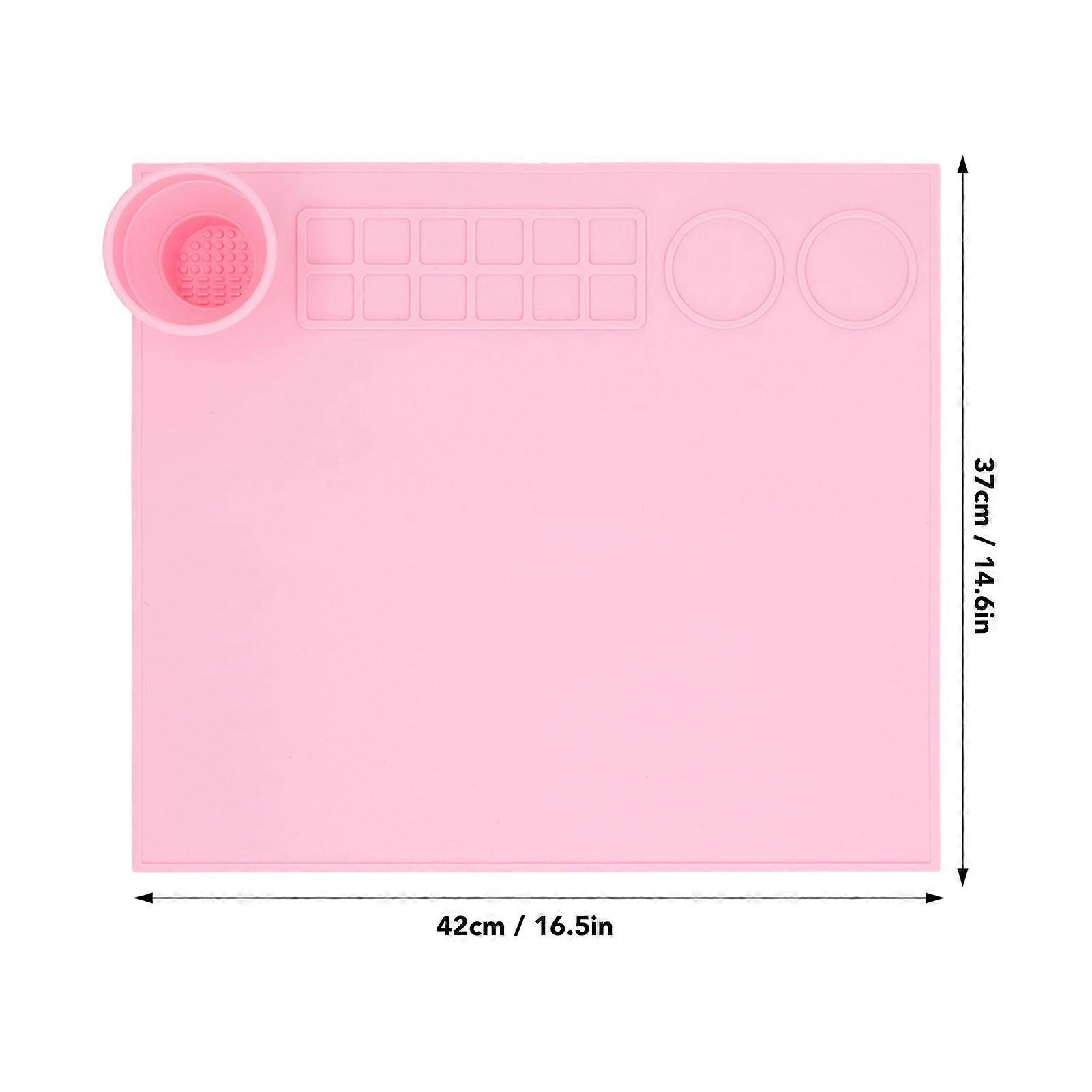 Silicone Painting Mat Prevent Slip Thick Large Kids Craft Art Mat with ...