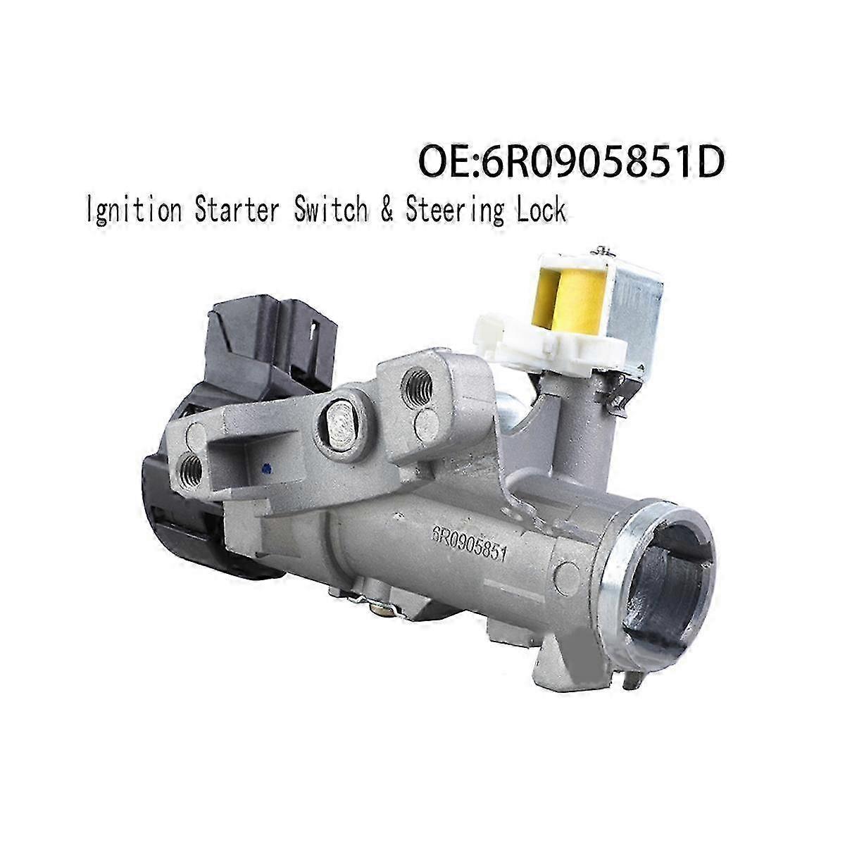 Ignition Switch & Steering Lock for 6R0905851D | Fruugo UK