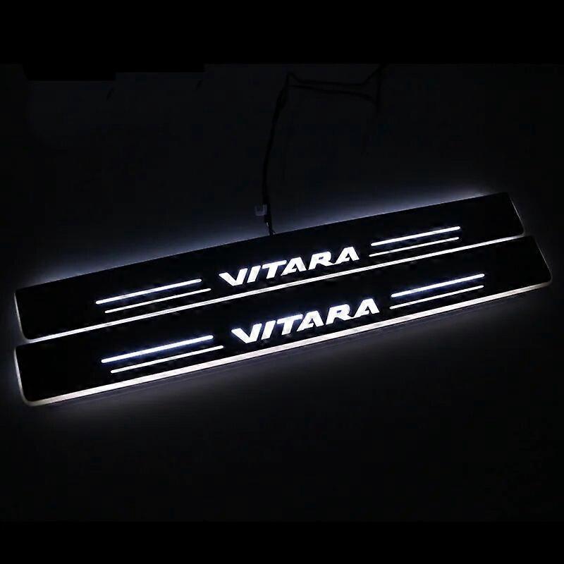Trim Pedal LED Car Light Door Sill Scuff Plate Pathway Dynamic Streamer ...