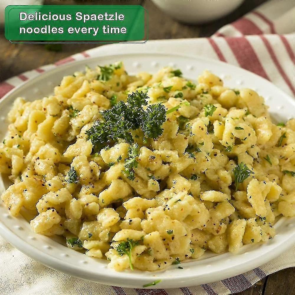 Premium Grade Stainless Steel Spaetzle Maker With Comfort Grip Handle ...