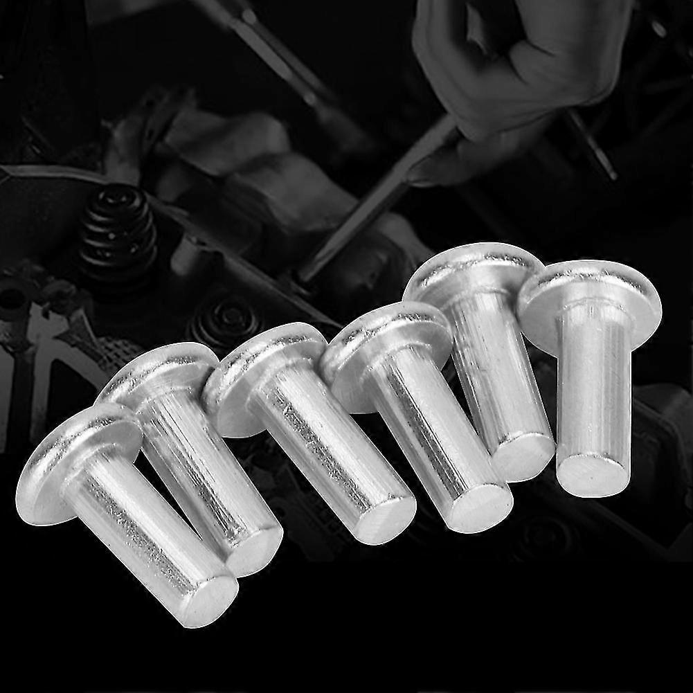 100pcs Gb867 M4 Flat Head Aluminum Rivets Flat Head Solid Rivet | Fruugo UK