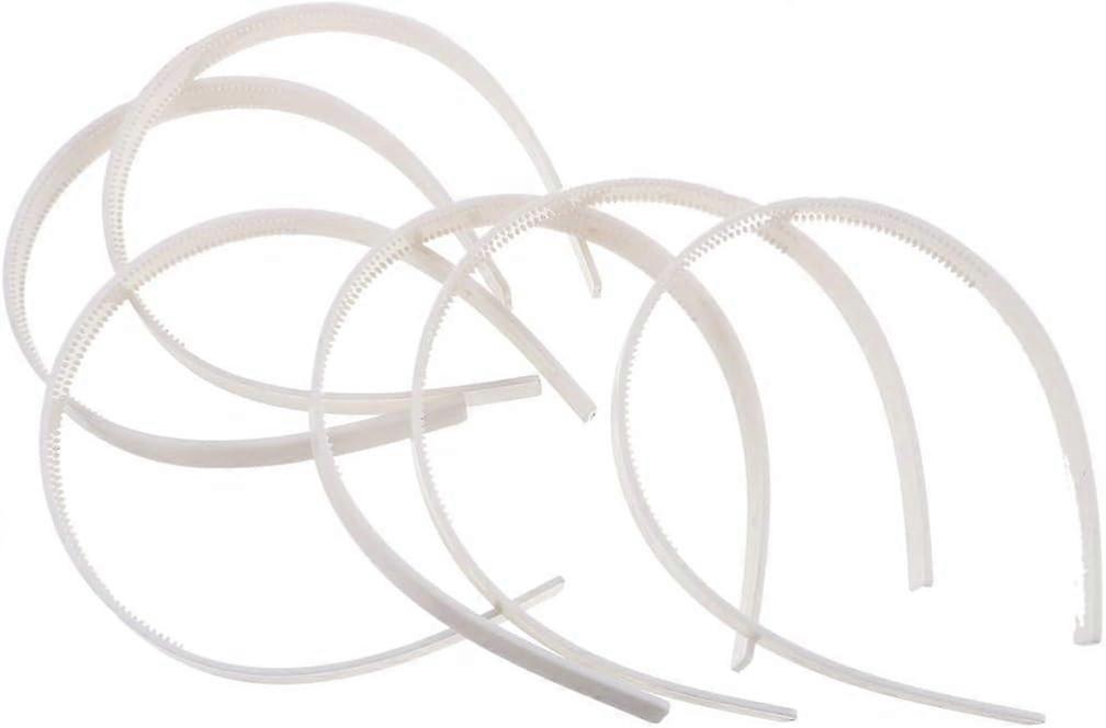 50Pcs Plastic Plain Headbands Teeth Comb Headbands Women Hard Hair Hoop ...