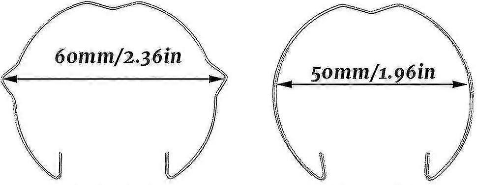 20 Pieces Lamp Fixing Rings For 50mm Mr16 Gu10 Spotlight, Ring Clip ...