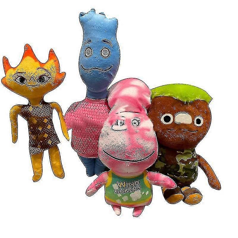 Elemental Plush Toy 13.8inch Stuffed Doll Kids Birthday Gift | Fruugo UK
