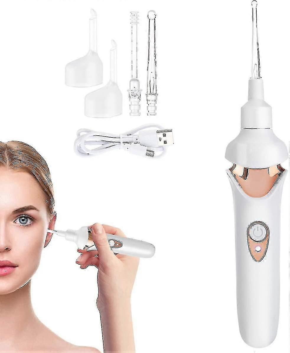 Ear Wax Removal Kit, Usb Charging Ear Cleaner With Lights, Vibration ...