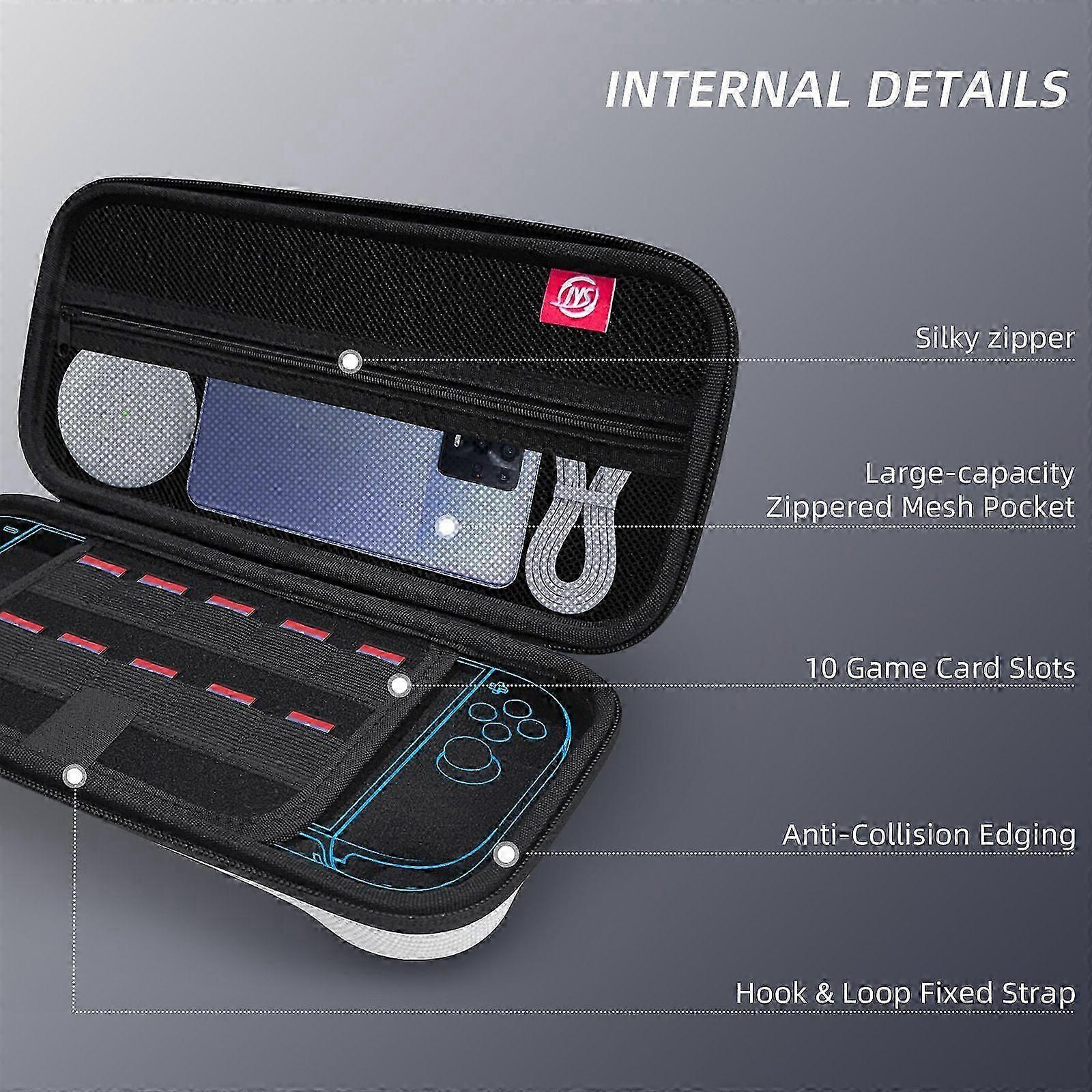 For Switch 2 Carrying Case, Portable Travel Carrying Case Pouch For ...