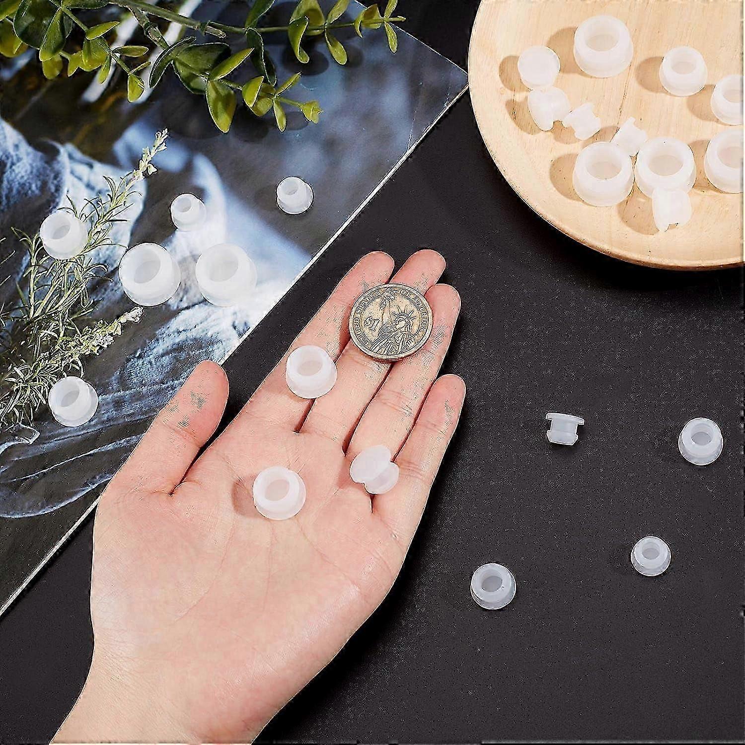 50Pcs 1/2inch Salt and Pepper Shaker Stoppers Plastic Stopper ...