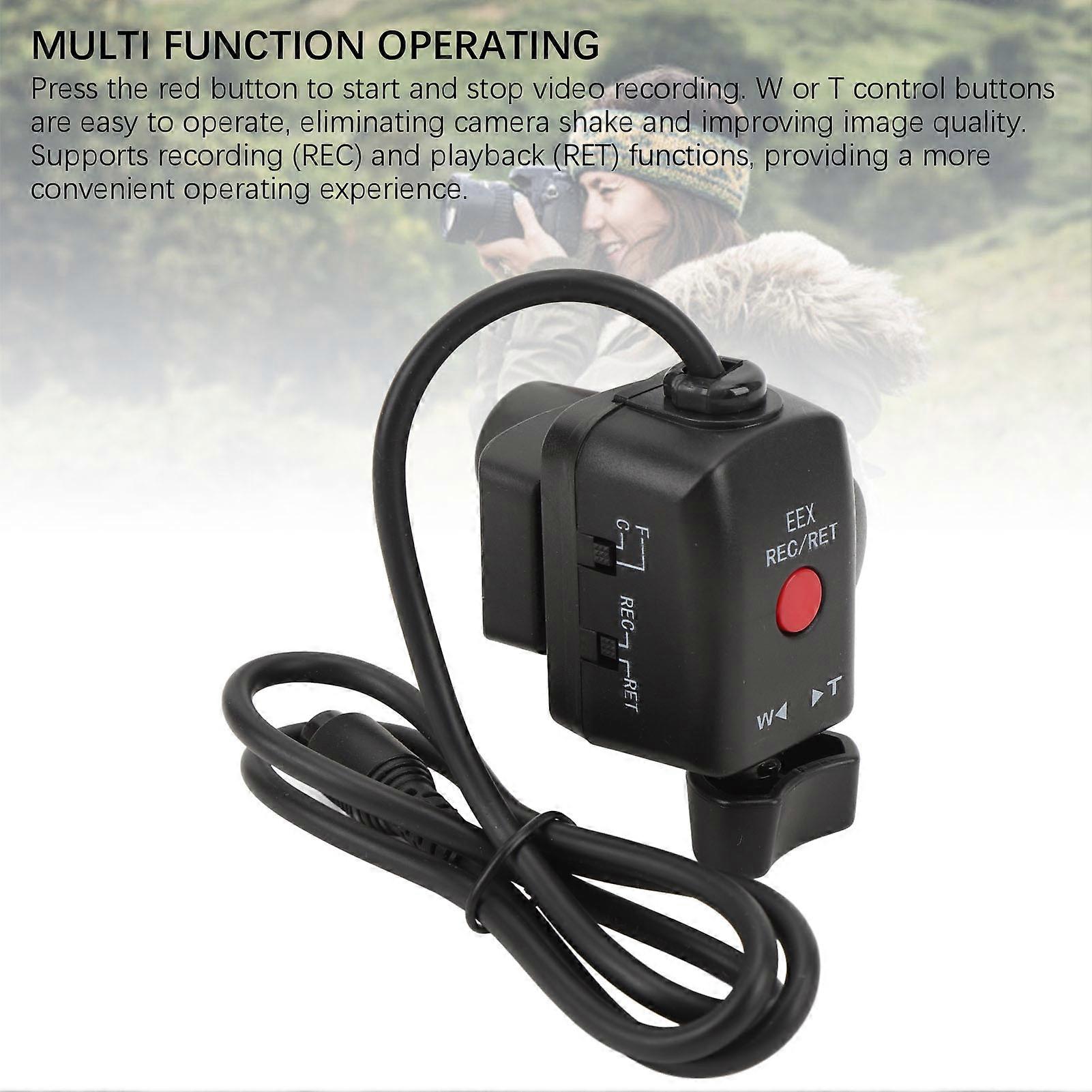 Camcorder Zoom Controller with 8 Pin Connector REC RET Start Stop ...