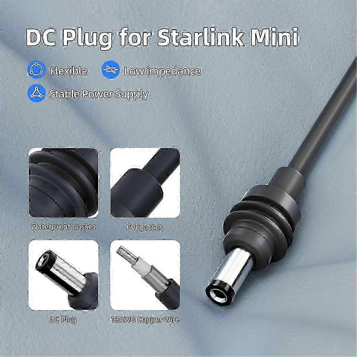2025 Starlink Mini 12V/24V to 30V 3.5A Step Up Converter with DC Cable ...
