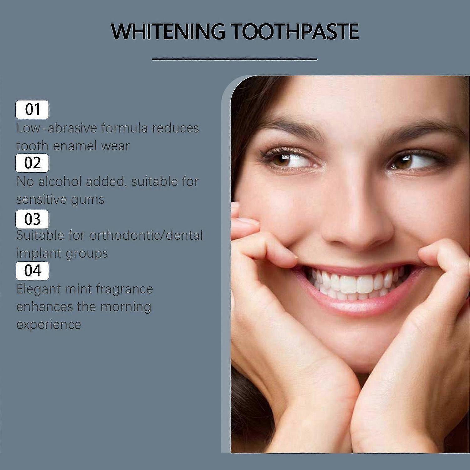 Snow Nano Hydroxyapatite Whitening Toothpaste - Oral Care with Mint ...