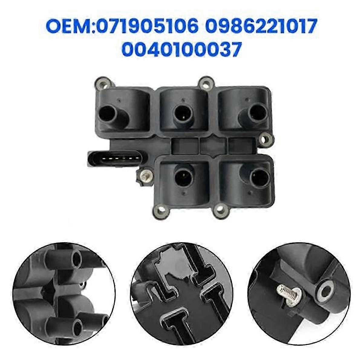 071905106 0986221017 Car Ignition Coil for SEAT Toledo VOLSWAGEN Golf ...